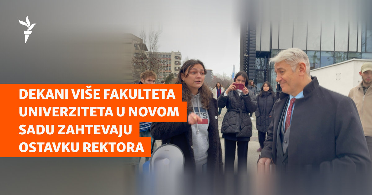 Dekani više fakulteta Univerziteta u Novom Sadu zahtevaju ostavku rektora