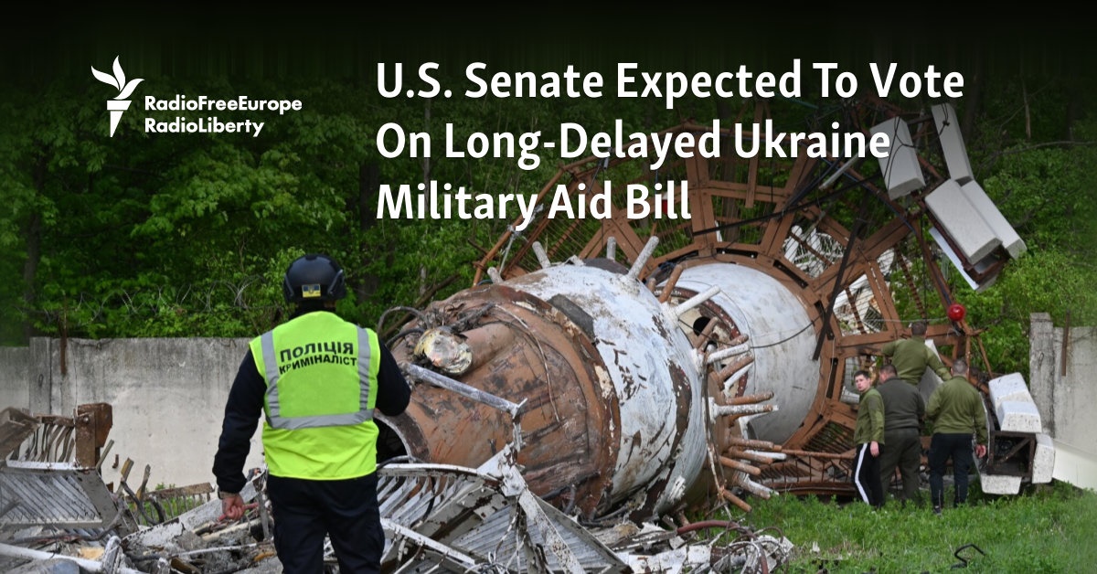 Biden Set To Sign Ukraine Aid Package After U.S. Senate Easily Approves It