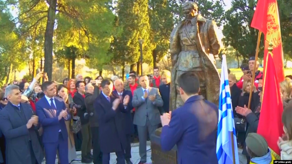 Yugoslav Leader Tito's Statue Unveiled In Montenegro