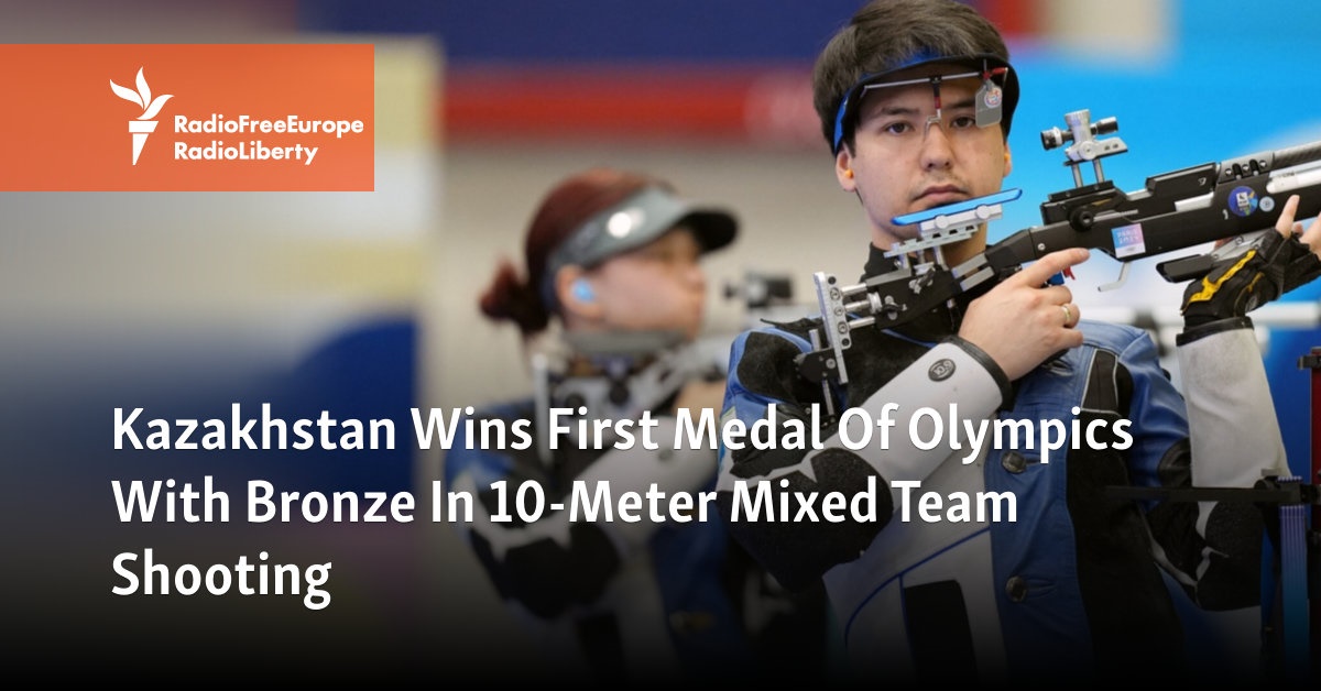 Kazakhstan Wins First Medal Of Paris Olympics With Bronze In 10-Meter ...