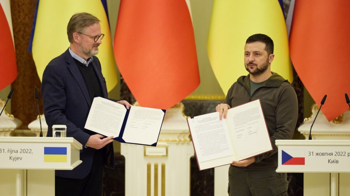 Зеленський та Фіала підписали декларацію щодо євроатлантичної