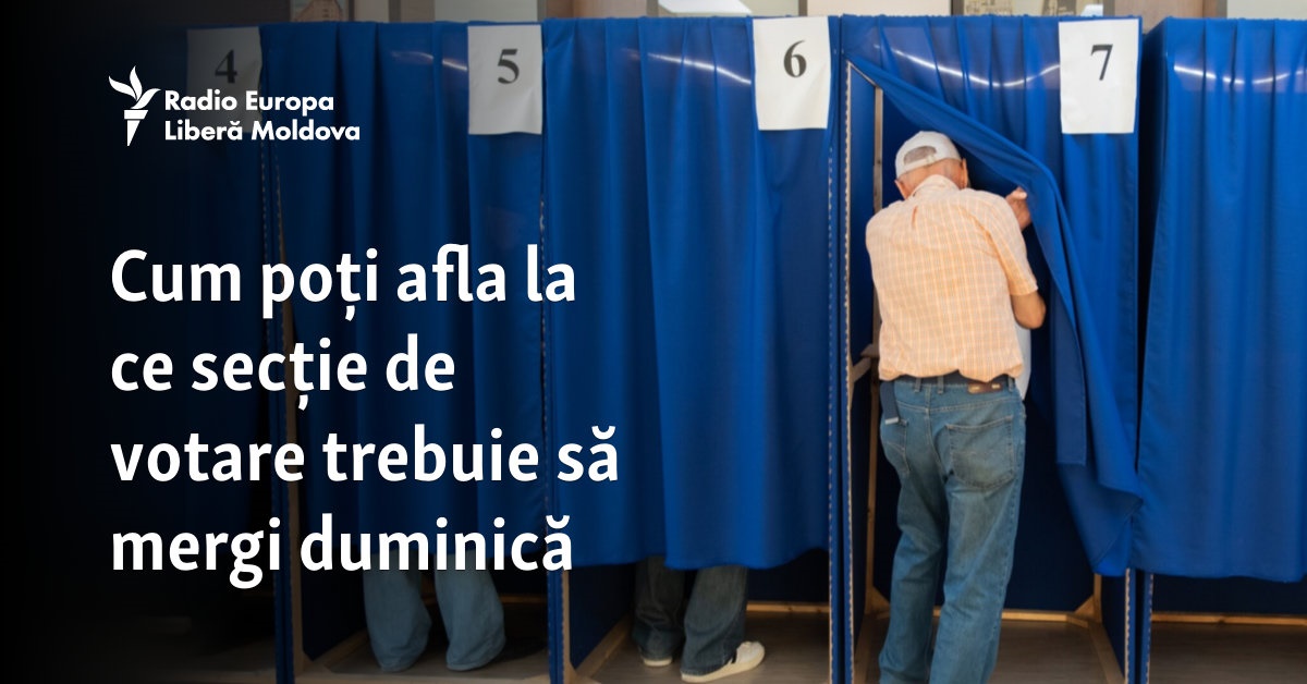 Harta secțiilor de votare din străinătate