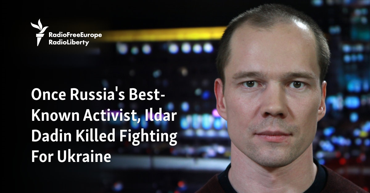 Once Russia's Best-Known Activist, Ildar Dadin Killed Fighting For Ukraine