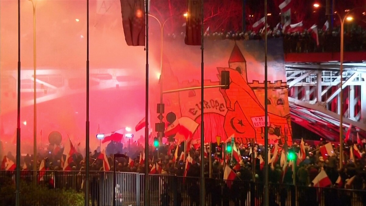 Polish Nationalists Rally On Independence Day