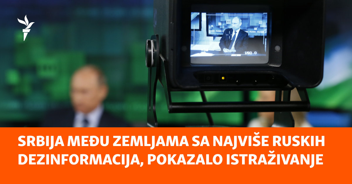 Srbija među zemljama sa najviše ruskih dezinformacija, pokazalo istraživanje