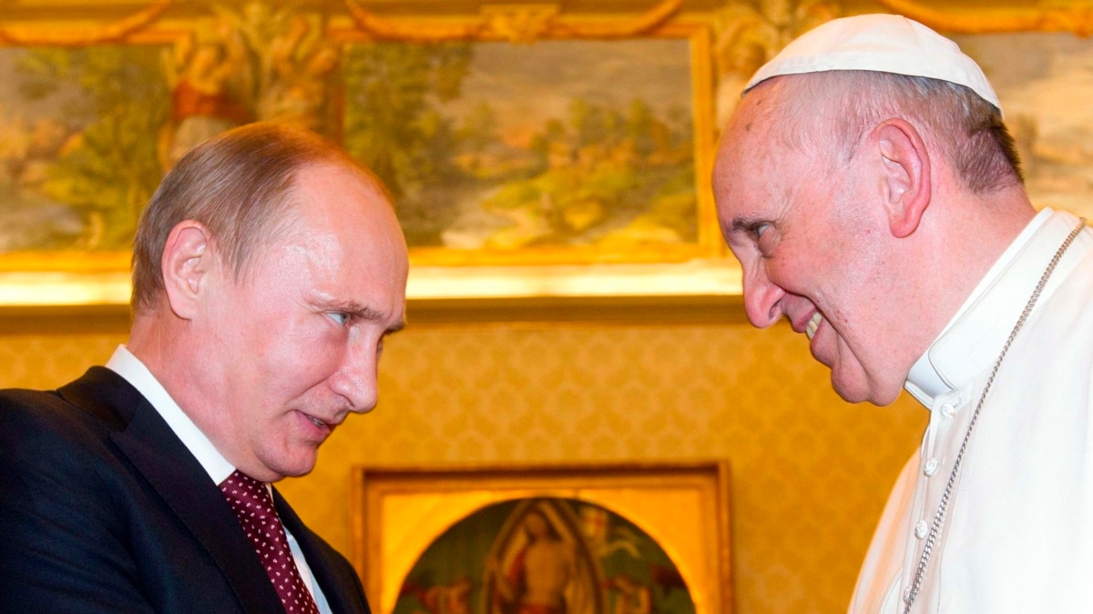 Pope Meets Putin At The Vatican