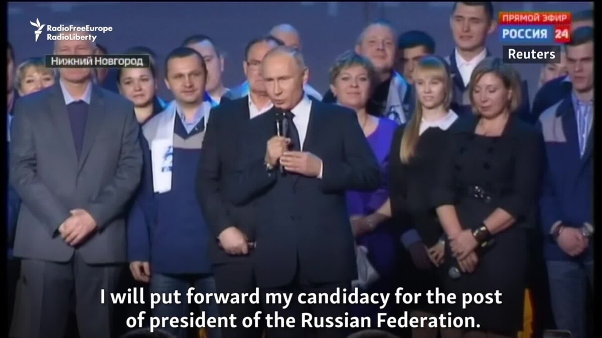 Putin Says He Will Run In 2018