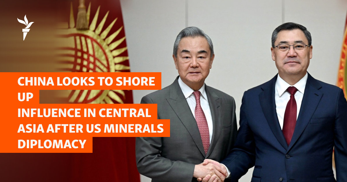 China Looks To Shore Up Influence In Central Asia After US Minerals ...