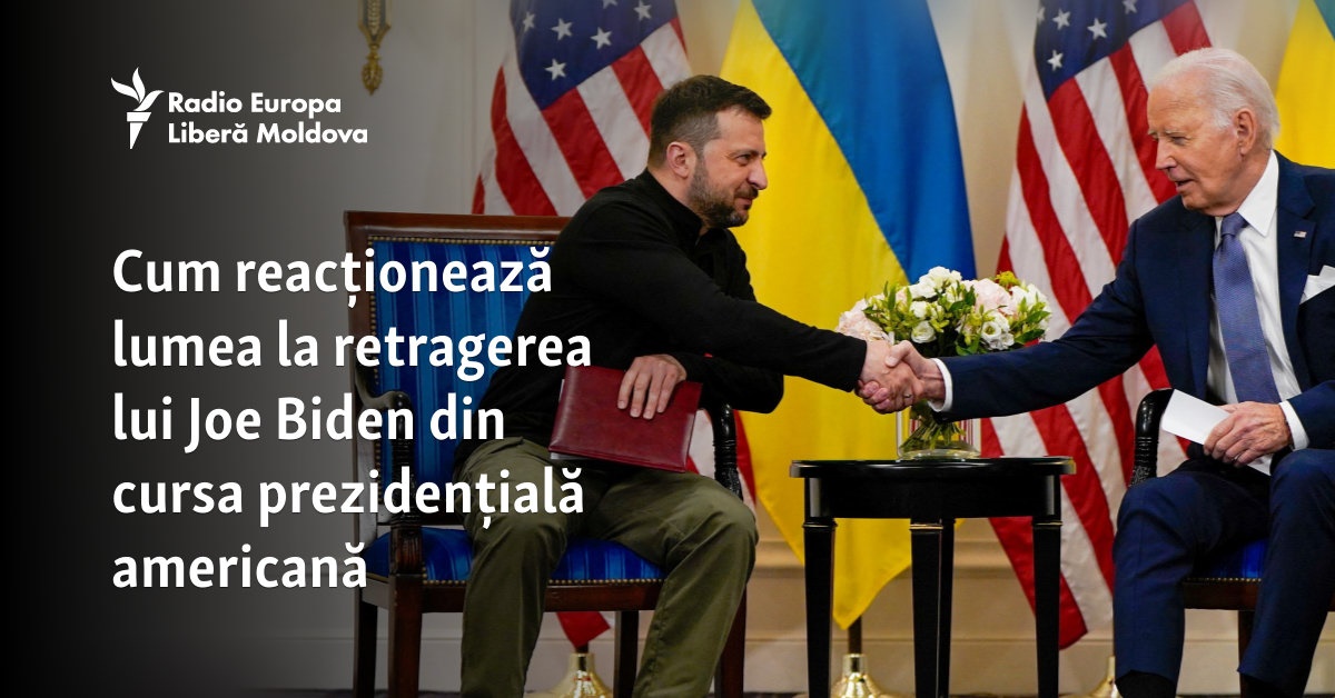 Cum reacționează lumea la retragerea lui Joe Biden din cursa ...