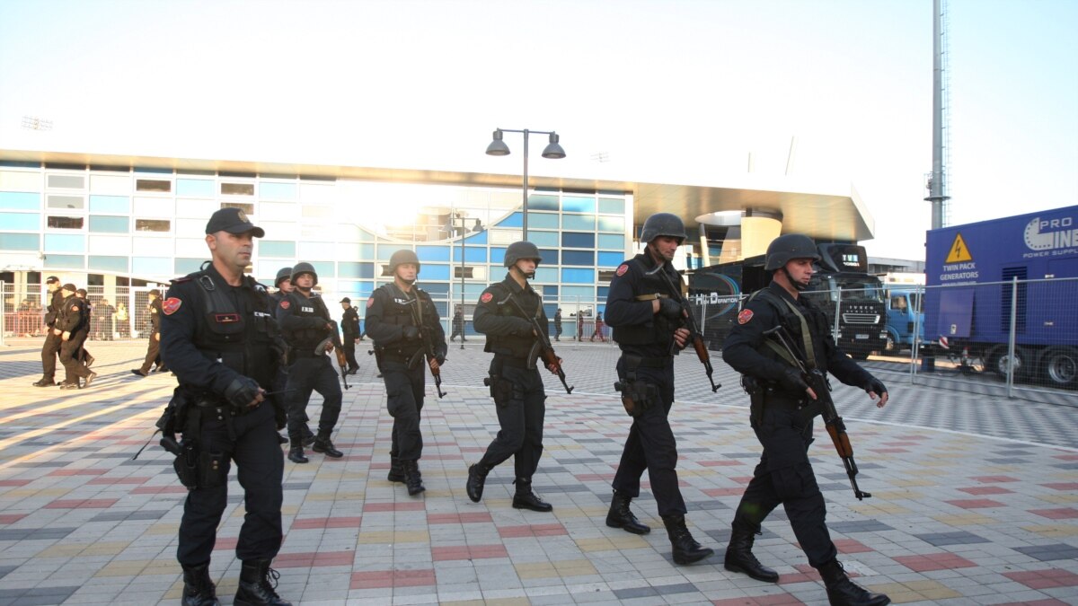 Serbian, Albanian Teams Play Amid Tight Security In Belgrade