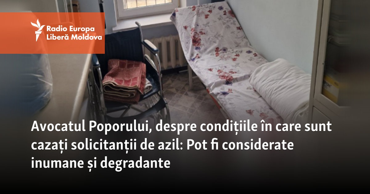 Avocatul Poporului, despre condițiile în care sunt cazați solicitanții de azil: Pot fi ...