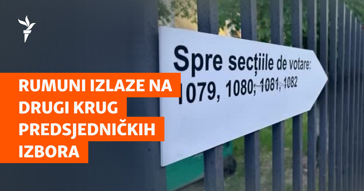 Rumuni izlaze na drugi krug predsjedničkih izbora
