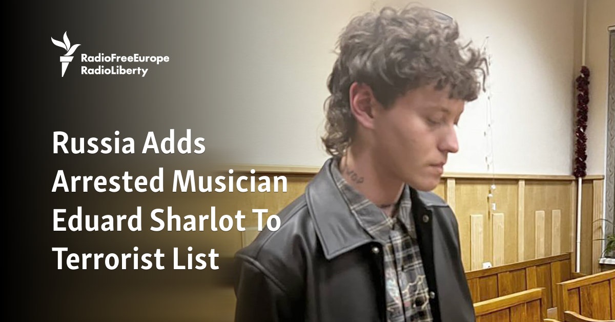 Russia Adds Arrested Musician Eduard Sharlot To Terrorist List