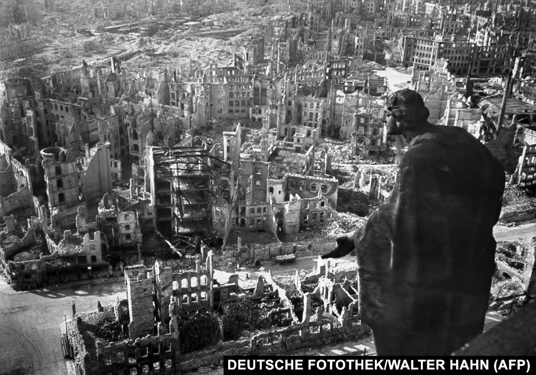 Bombed Out German City