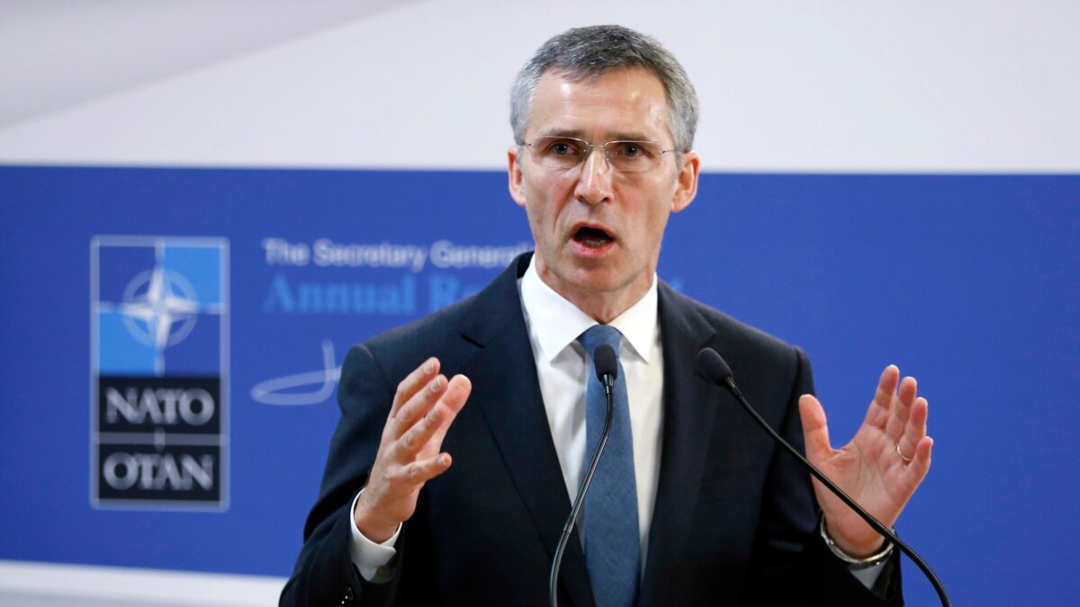 NATO Chief Warns Of Challenges After 'Black Year'
