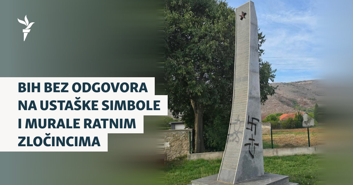 BiH bez odgovora na ustaške simbole i murale ratnim zločincima