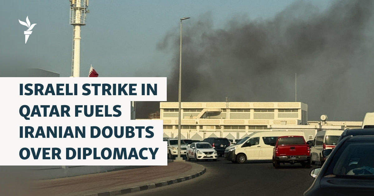 Israeli Strike In Qatar Fuels Iranian Doubts Over Diplomacy