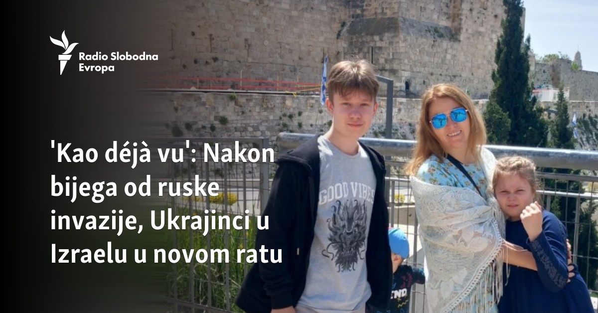 'Kao déjà vu': Nakon bijega od ruske invazije, Ukrajinci u Izraelu u novom ratu