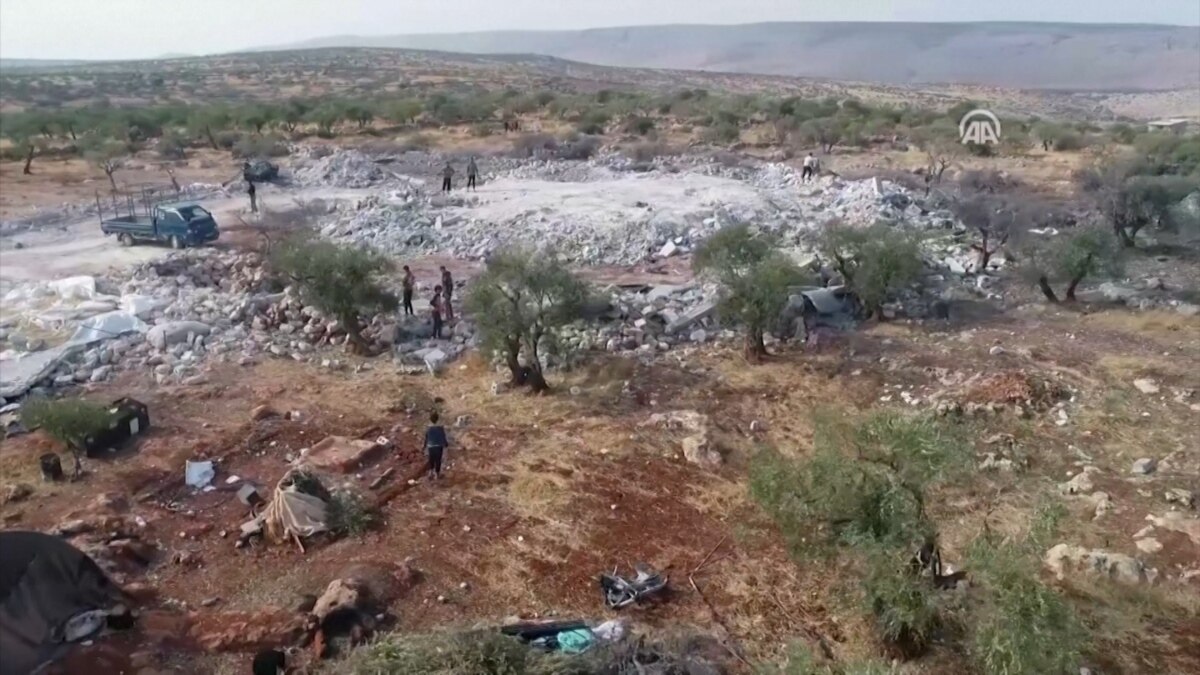Video Shows Destroyed Compound, Said To Be Home Of Extremist Leader ...