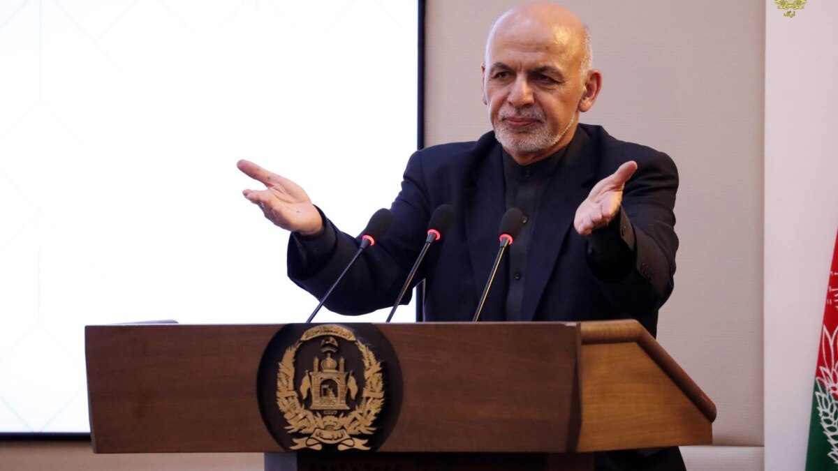 Afghan President Ghani Vows To 'Work For Peace' As He Seeks Reelection