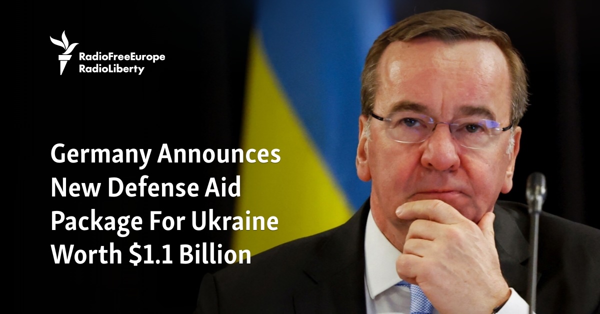 Germany Announces New Defense Aid Package For Ukraine Worth $1.1 Billion