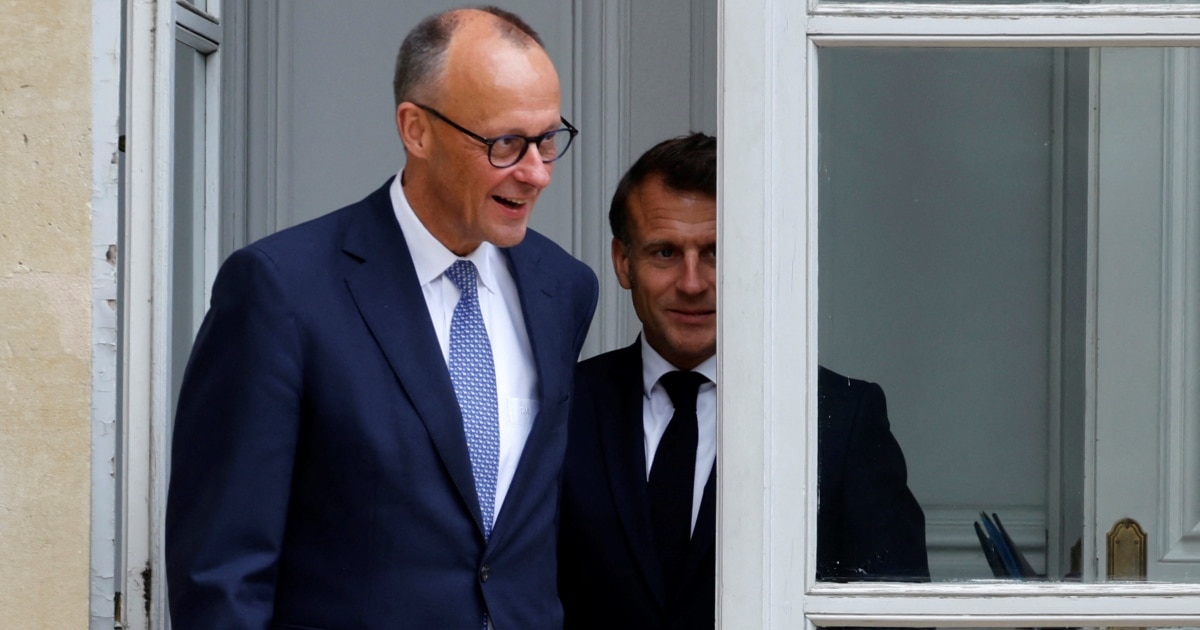 Întâlnire Macron-Merz, la Berlin. Tarifele impuse de SUA și războaiele ...