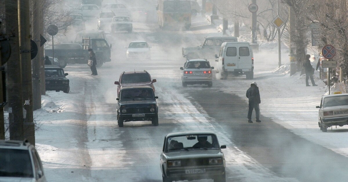 Extreme Cold Hangs Over Russia