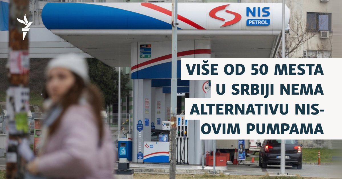 Oko 50 naselja u Srbiji nema alternativu NIS-ovim pumpama