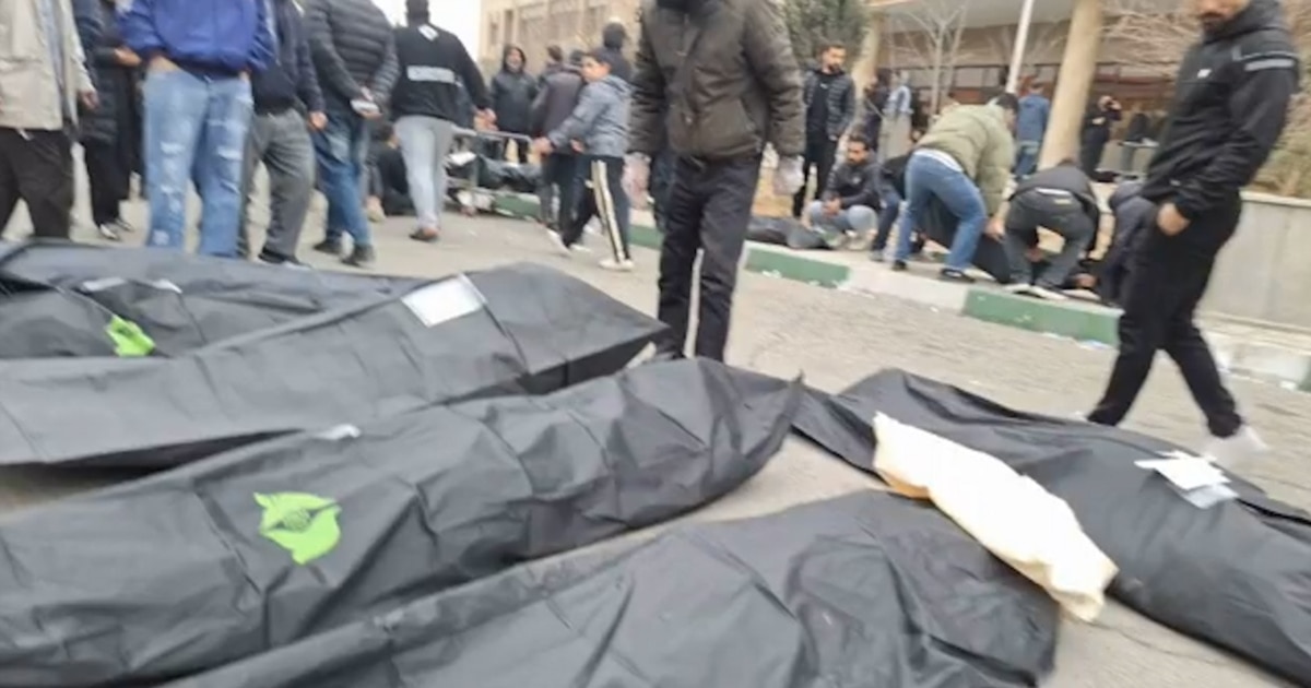 Images From Tehran Morgue Reveal Scale Of Deadly Crackdown