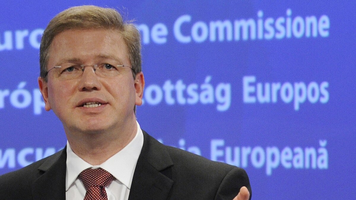 EU Enlargement Commissioner Says Eastern Partnership 'Absolutely A Success'