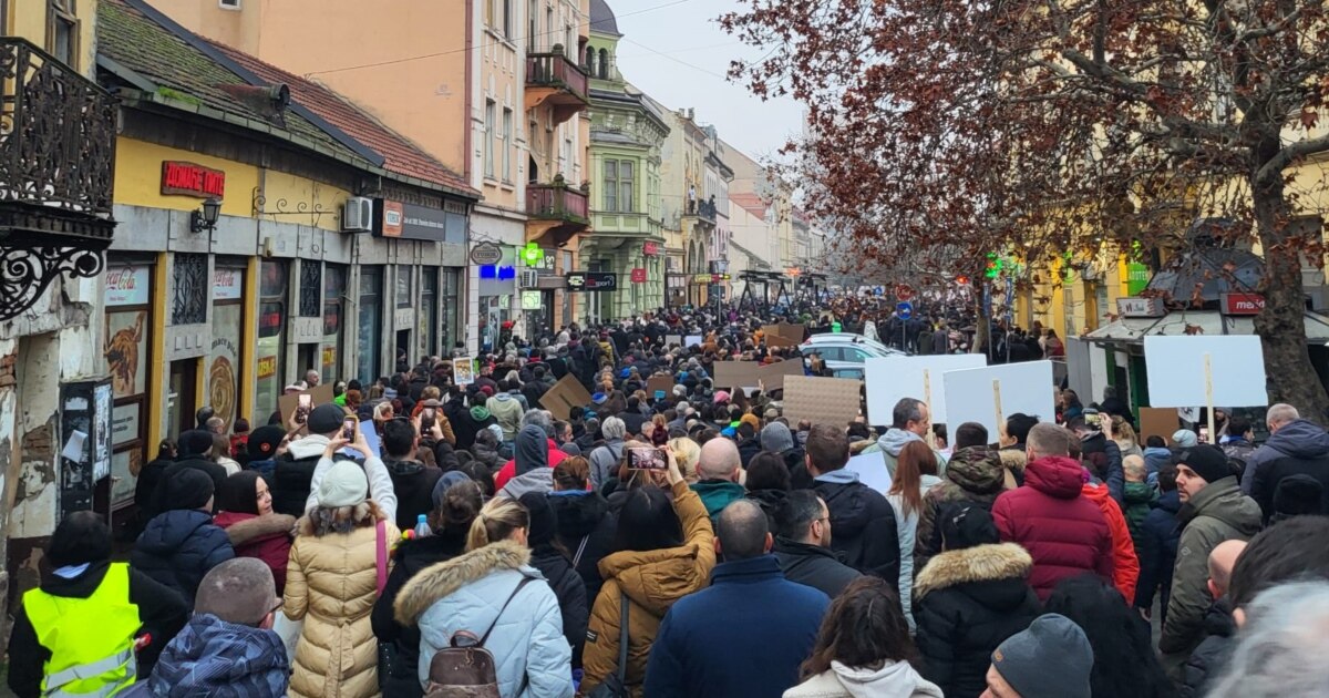 Protests Held Across Serbia As Students Continue To Demand ...
