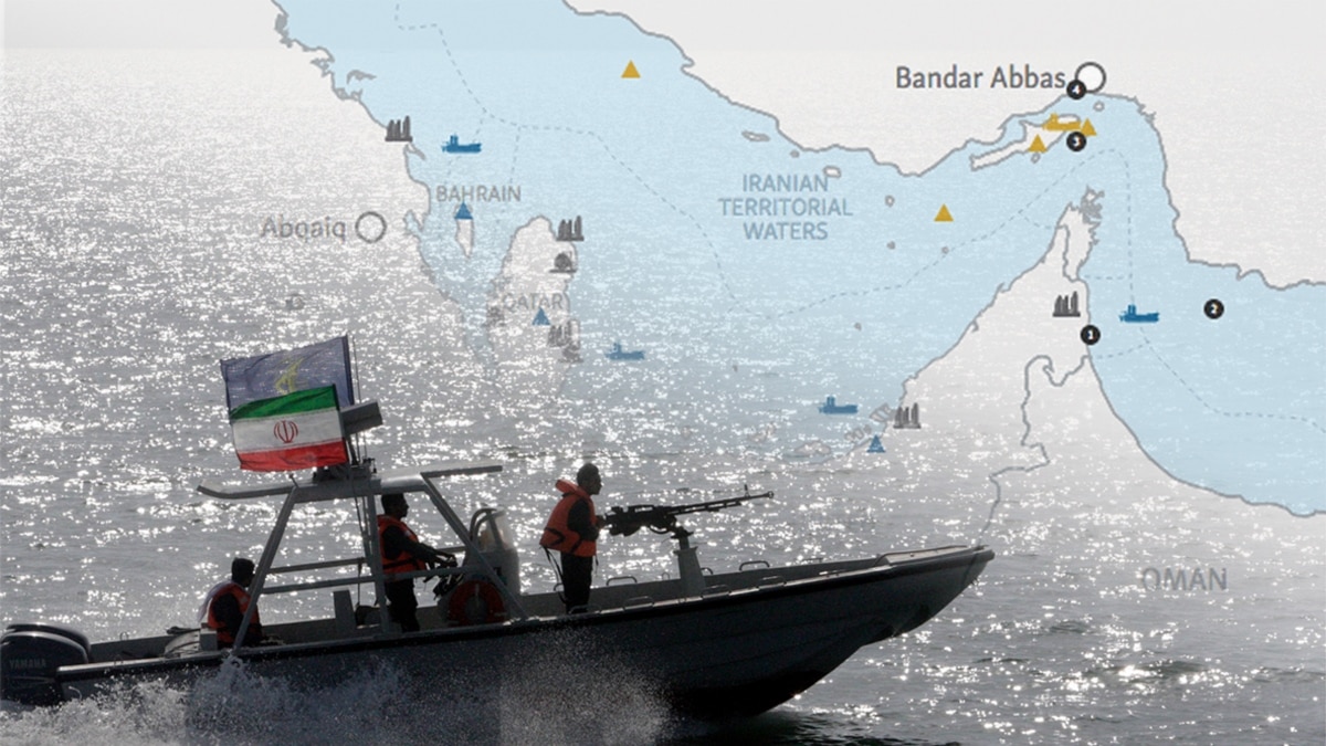Mapping The Persian Gulf In Detail Mapping The Persian Gulf In Detail