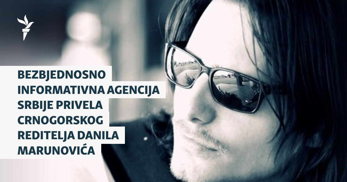 Crnogorski reditelj protjeran iz Srbije