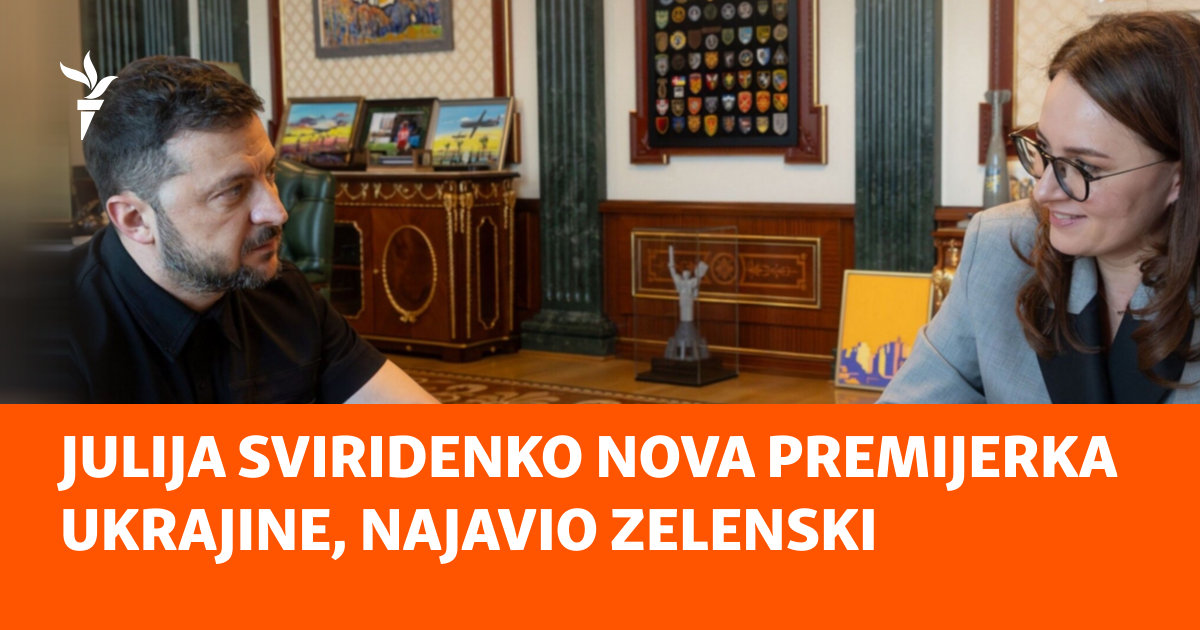 Julija Sviridenko nova premijerka Ukrajine, najavio Zelenski