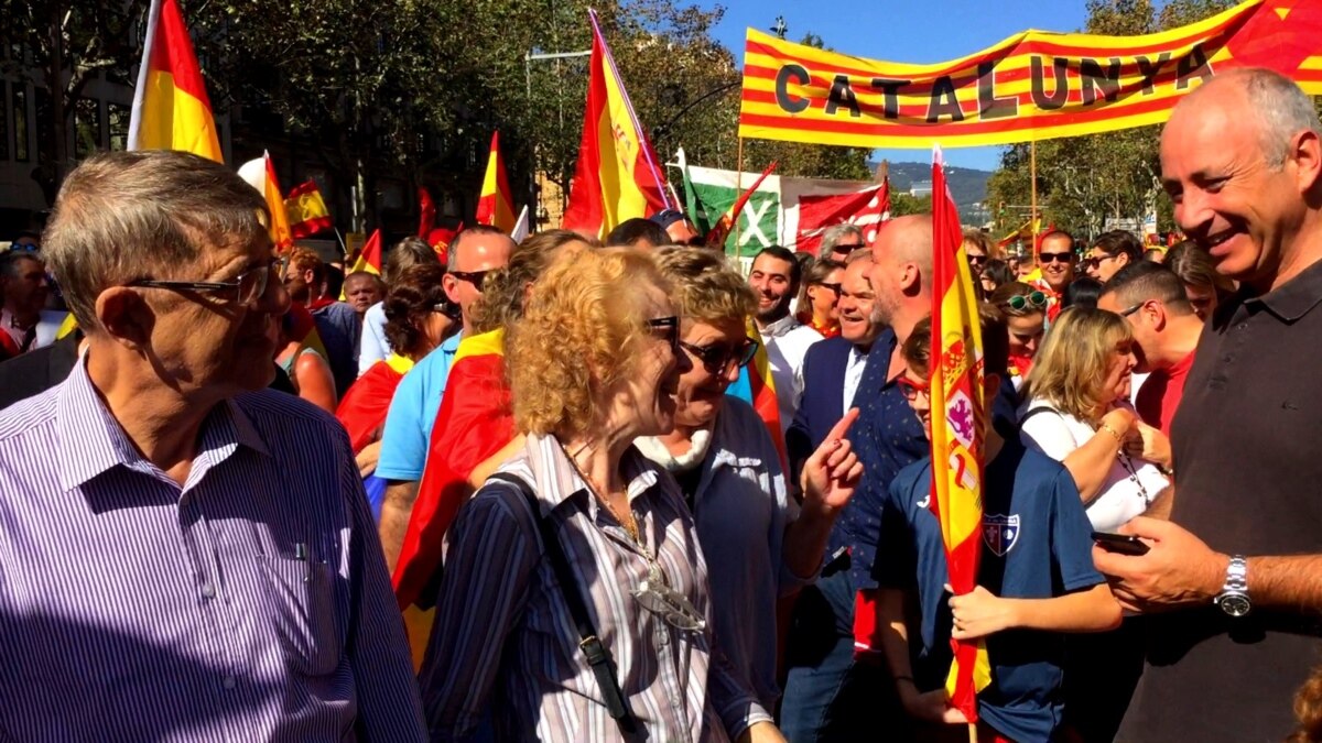 Rally In Barcelona Calls For Spanish Unity