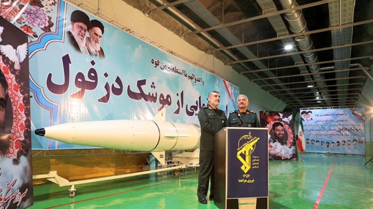 IRGC Commanders Reveal Underground Ballistic Missile Factory