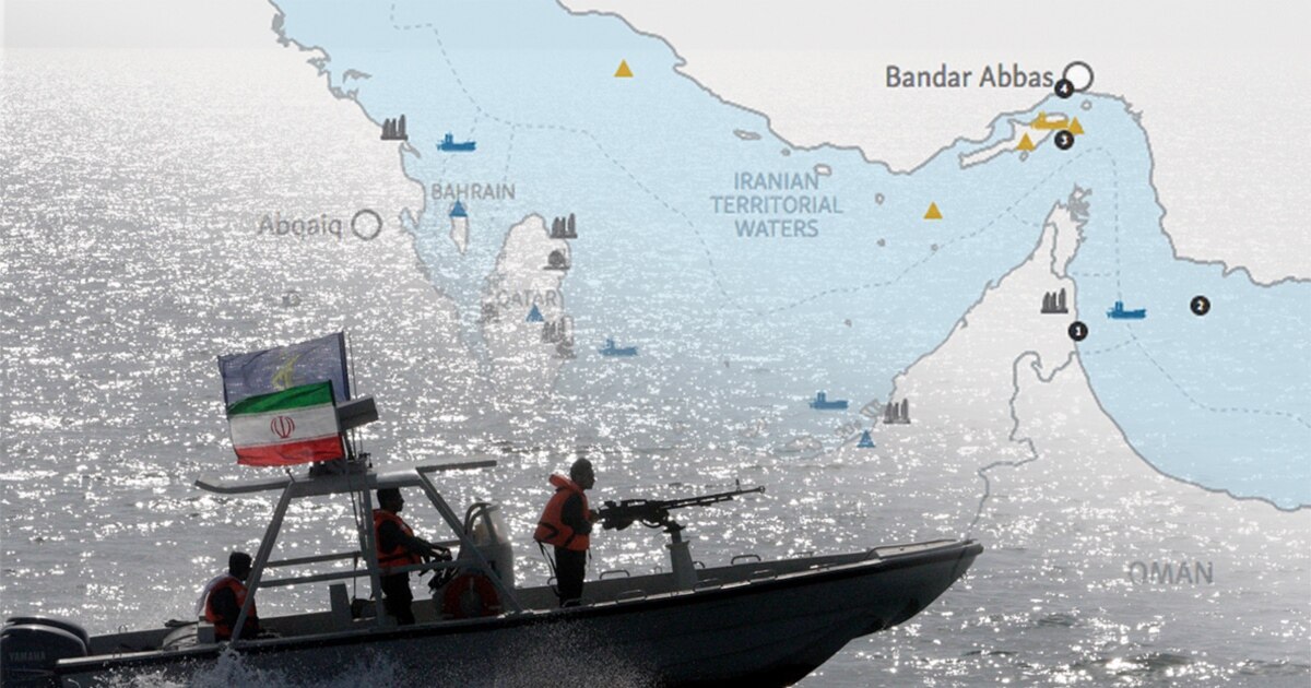 Mapping The Persian Gulf In Detail