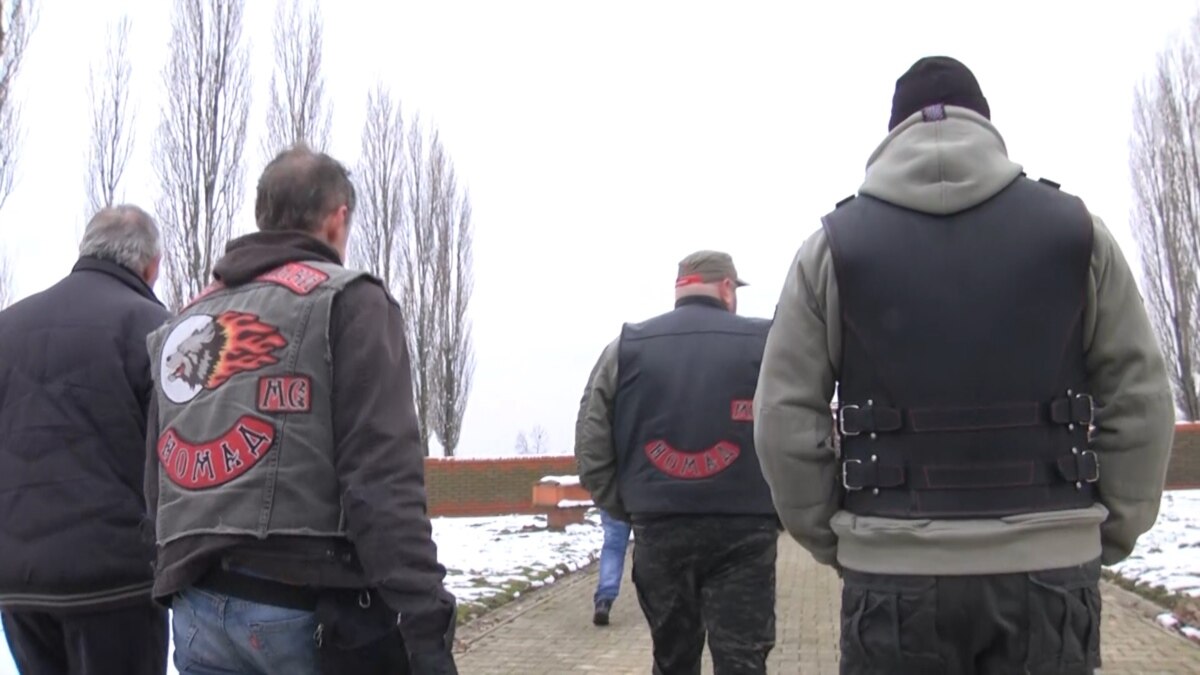Pro-Putin Night Wolves Bikers Start 'Russian Balkan' Tour In Serbia