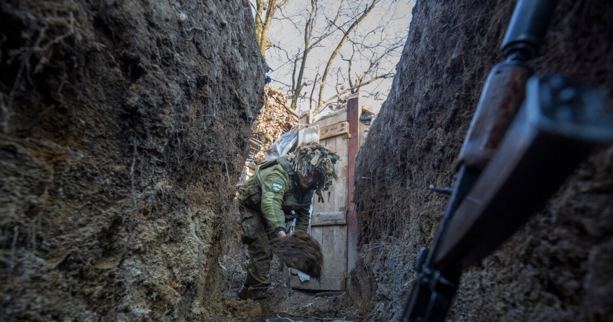 In The Trenches And Under Fire In Eastern Ukraine