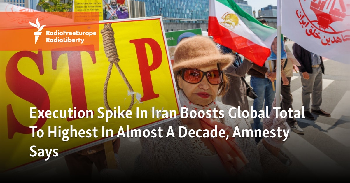 Execution Spike In Iran Boosts Global Total To Highest In Almost A ...