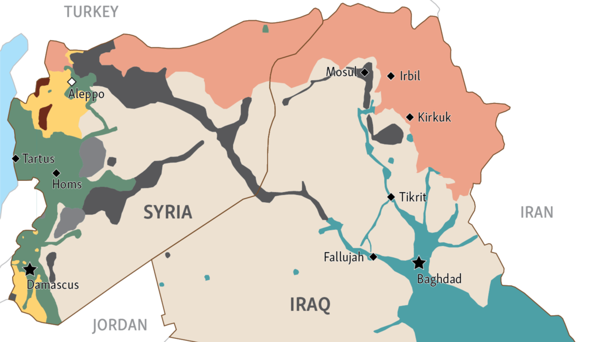 Territorial Control In Syria & Iraq