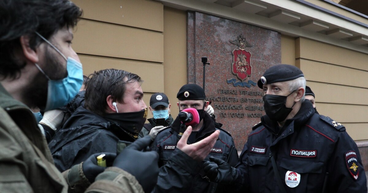At Least 20 People Detained In Moscow While Protesting Police Violence