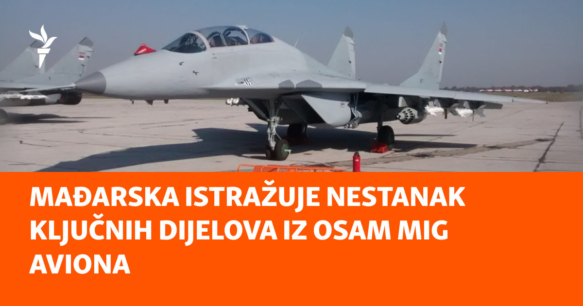 Mađarska istražuje nestanak ključnih dijelova iz osam MiG aviona
