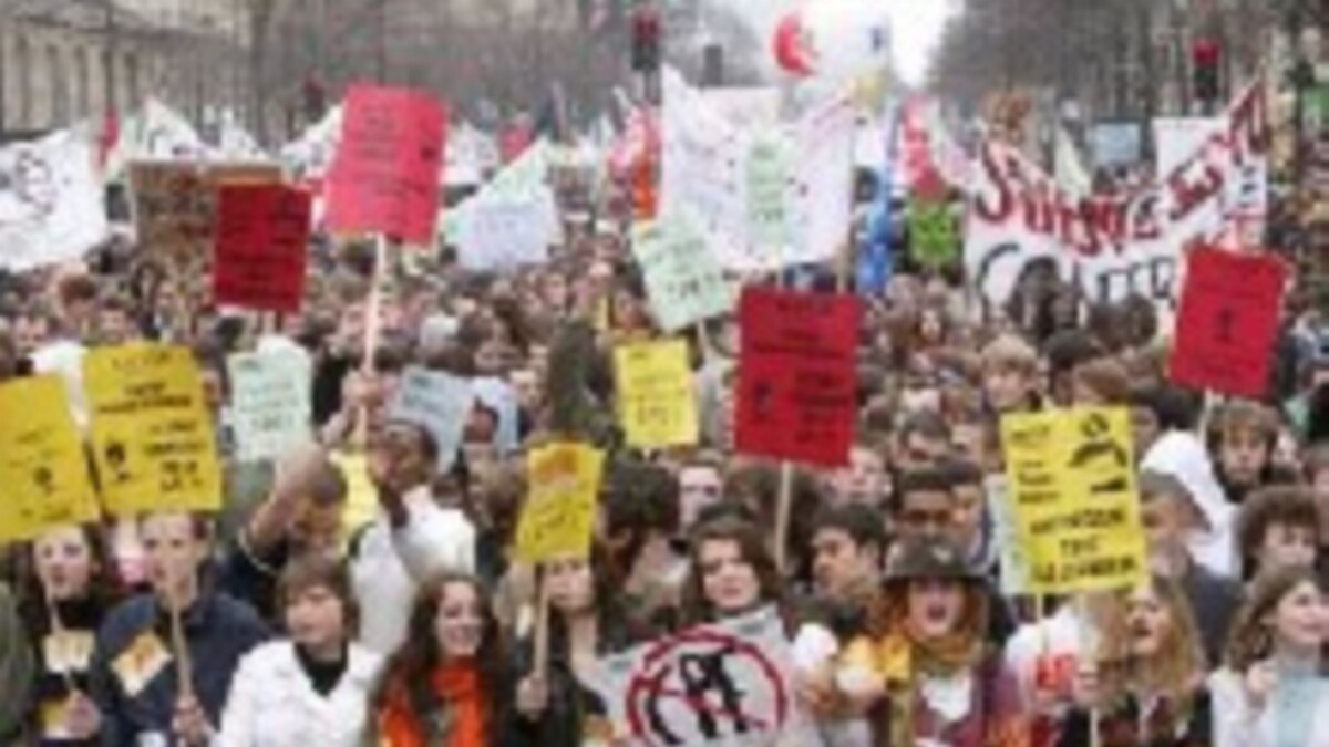 One Million March In French Labor Protests