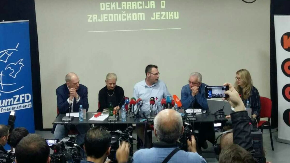 Southern Slavic? Balkan Nationalists Balk At Common Language Initiative