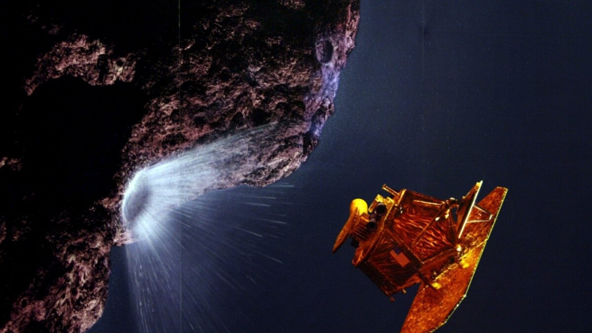 NASA Probe Collides With Comet
