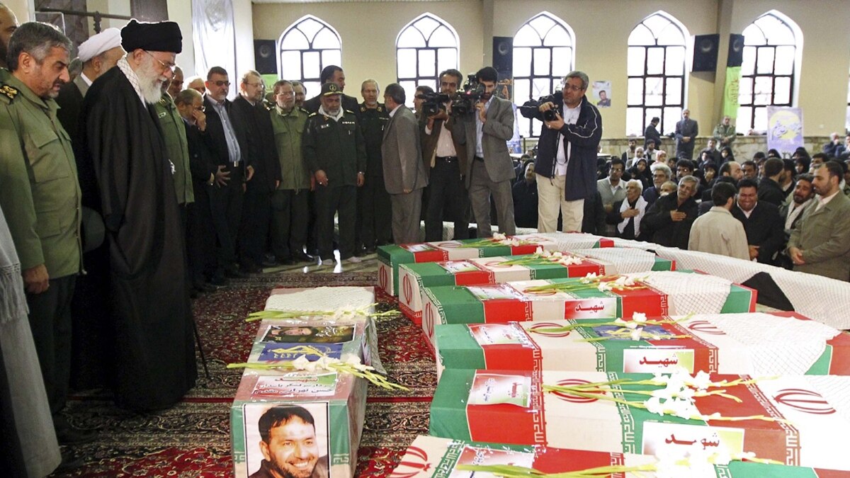 Speculation About Israeli Role As Iran Buries IRGC Commander Killed In ...
