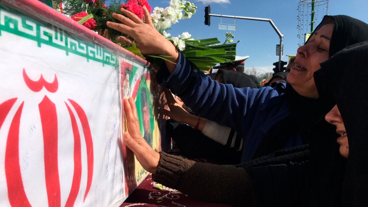 Thousands Attend Funeral For Iranian Revolutionary Guards