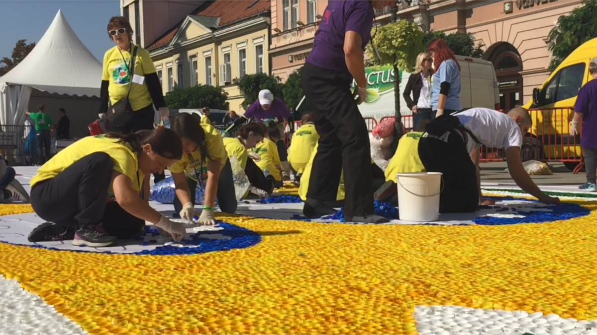 Serbian Charity Attempts World Record To Help The Disabled