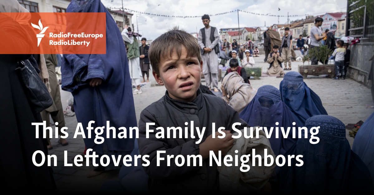 This Afghan Family Is Surviving On Leftovers From Neighbors